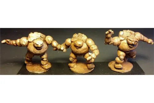 Dwarian Stone Golems (10 figures)